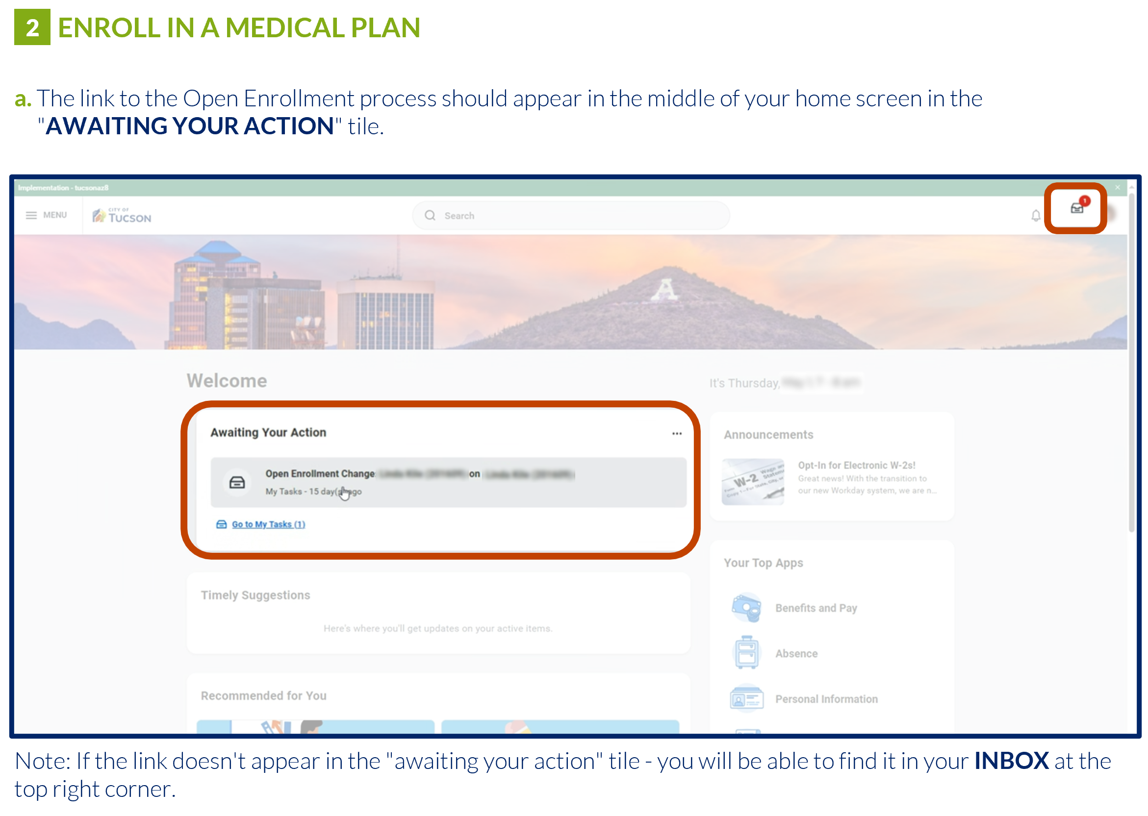 Open Enrollment 2025 - City of Tucson